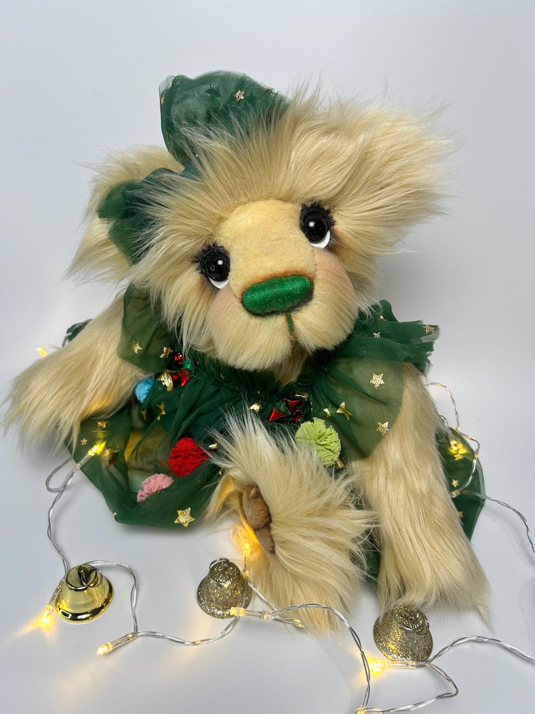 Merrybelle-christmas Artist Bear - Etsy
