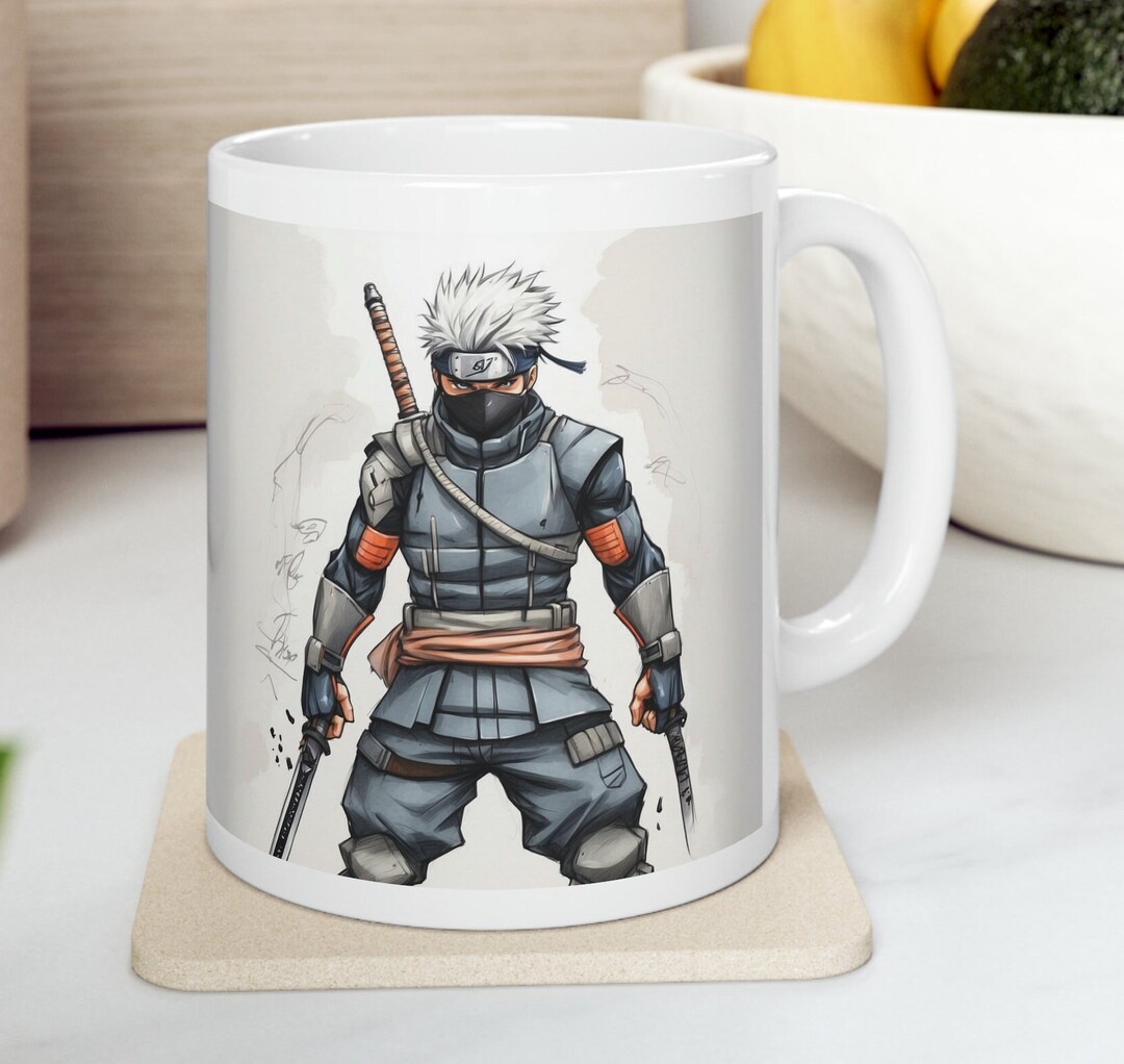 Kakashi Mug, Anime Mug, Naruto Mug, Naruto Fans, Printed Mug, 11 ...