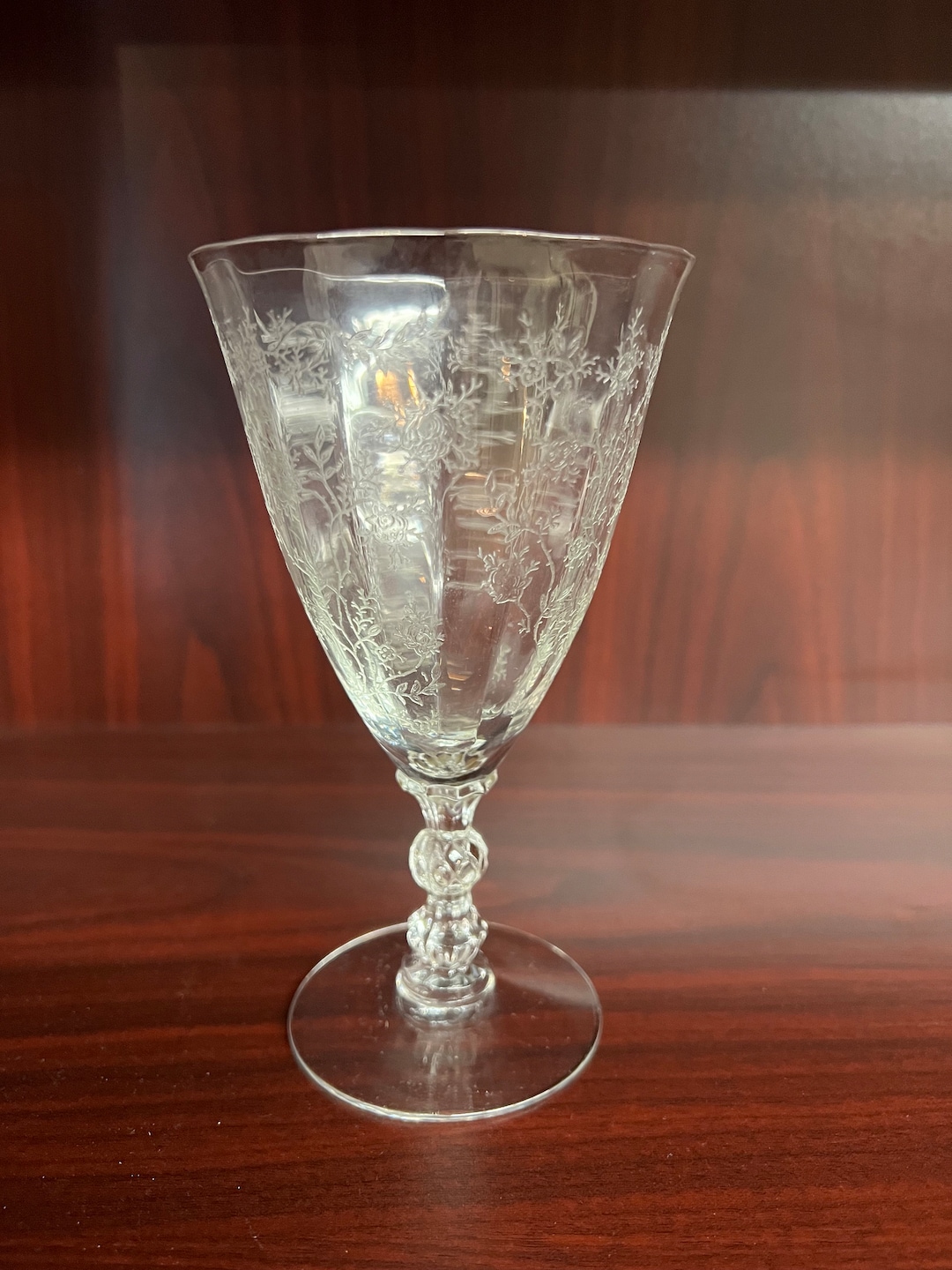 Vintage Fostoria Chintz Etched Crystal Collection americancollection ...