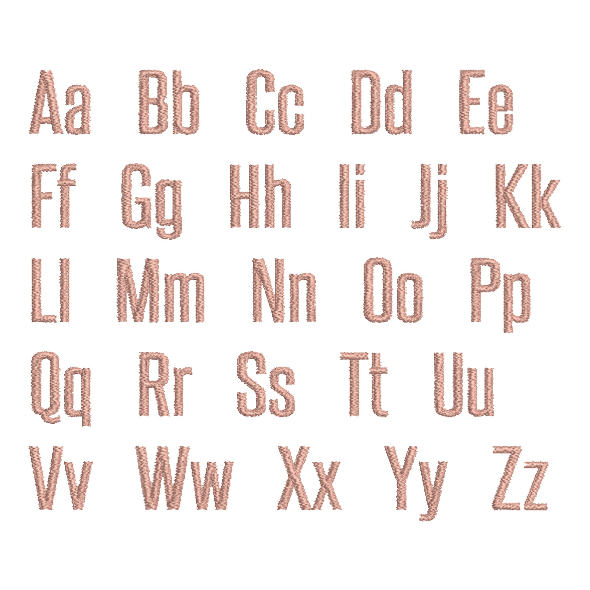 Steelshore Duo Embroidery Font,script Font Satin Stitch Embroidery,duo ...