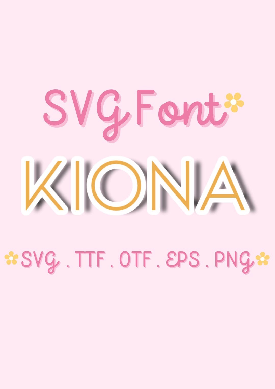 Kiona Font Files,svg Sillhoutte,sans Serif Svg,svg Fonts Bundle,svg ...