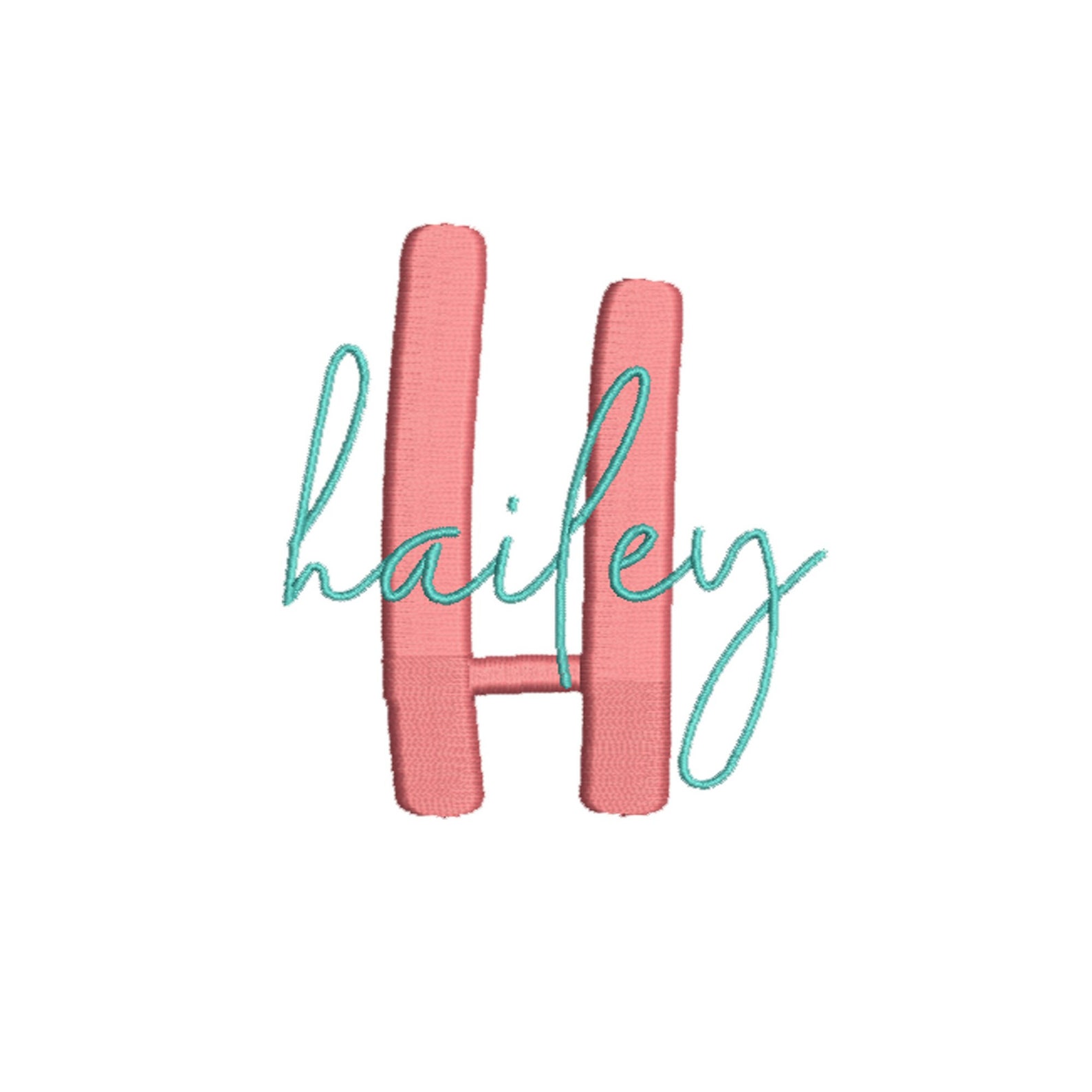 Charlie Duo Embroidery Font,script Font Satin Stitch Embroidery,duo ...