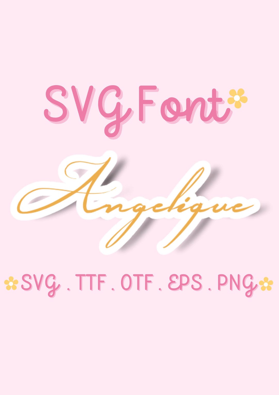 Angelique Ma Douce Font Files,svg Sillhoutte,sans Serif Svg,svg Fonts ...