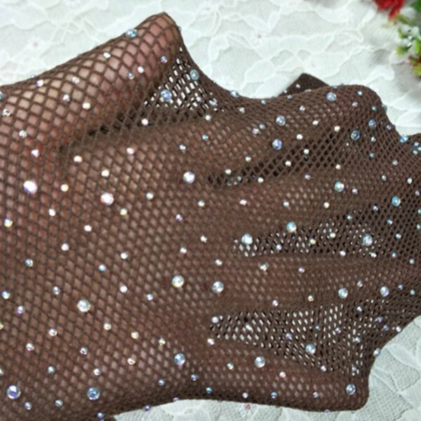 Rhinestone Fishnet - Etsy