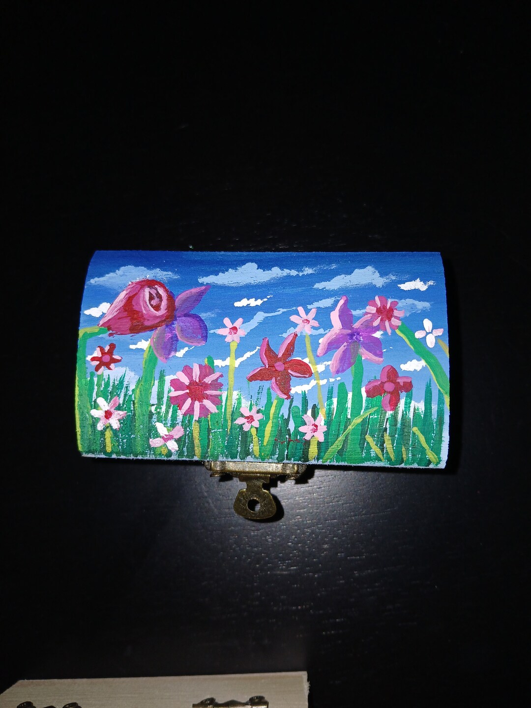 A Flowery Little Box for Precious Little Things. 3.52.21.9 - Etsy