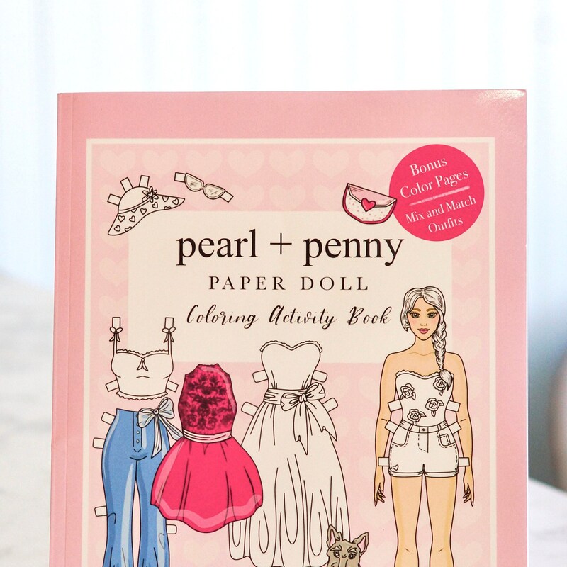 Paper Doll Book - Etsy