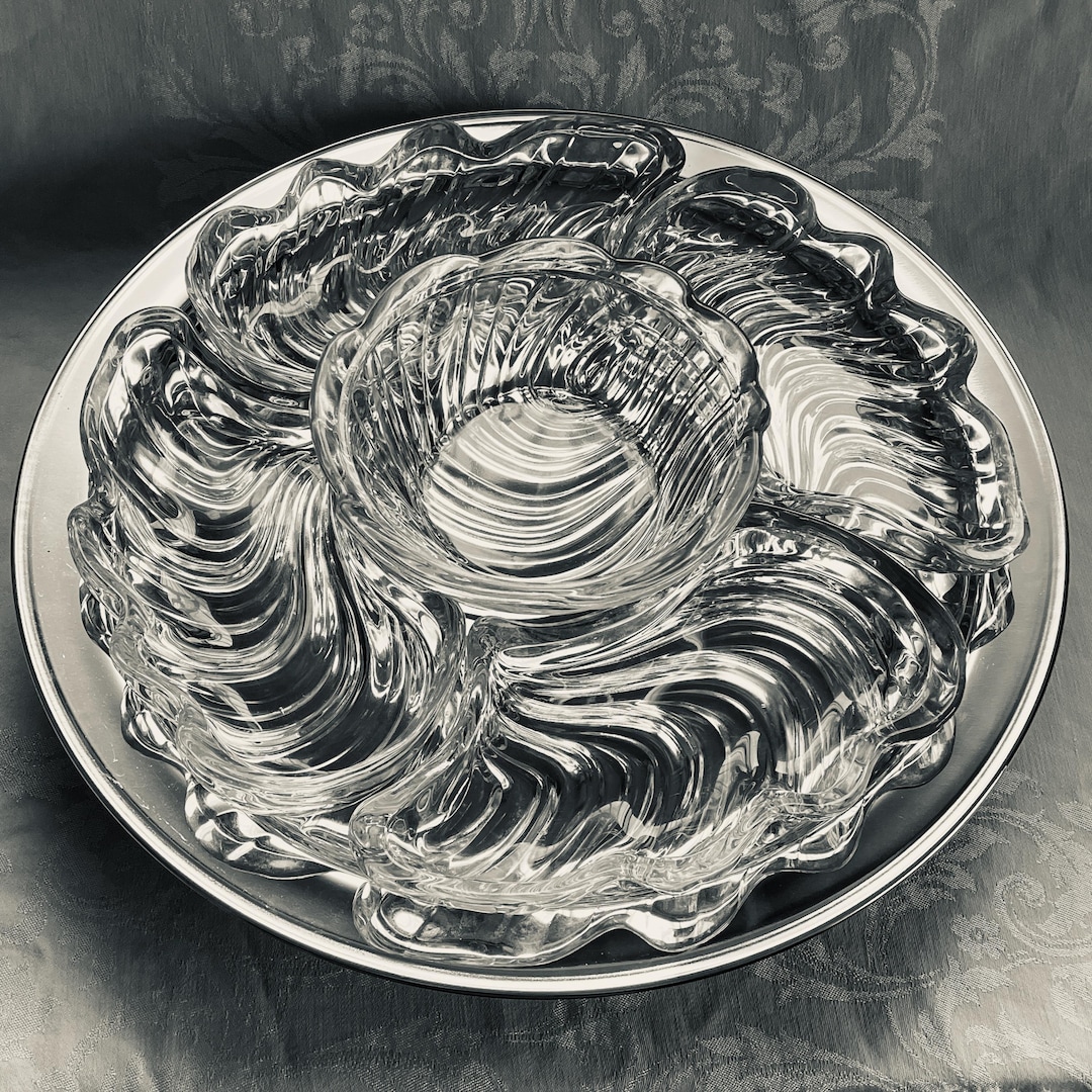 Kromex Buffeteria Susan Party Platter - Mid Century Vintage Lazy Susan ...