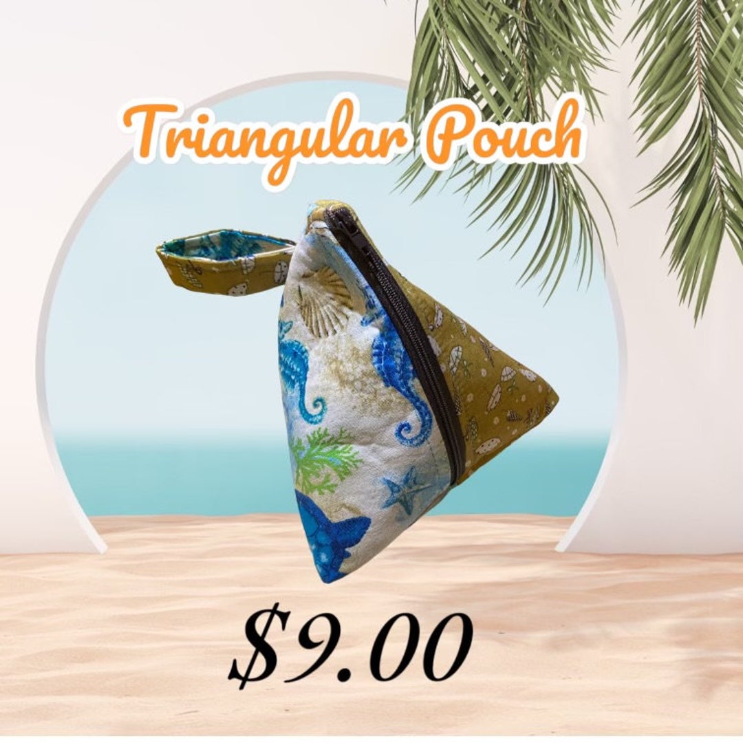Triangular Pouch Med. - Etsy
