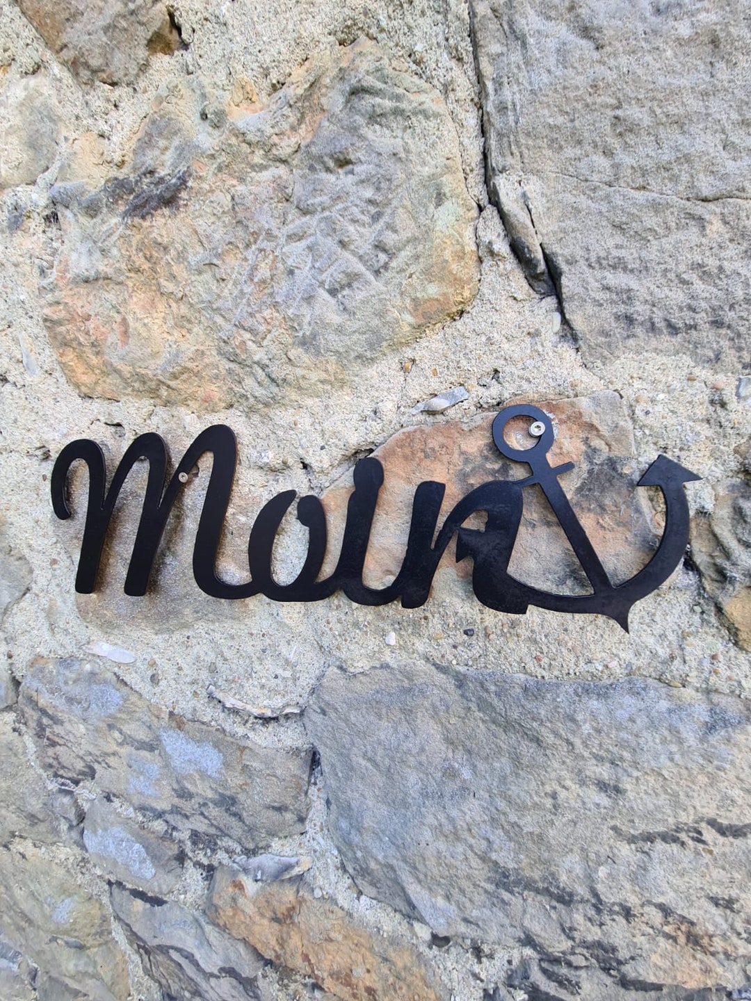 Tin Sign Moin Anker Garden Decoration Home Decoration Wall Sticker ...
