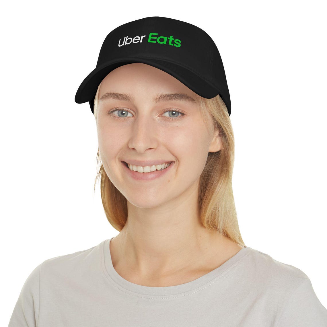 Uber Eats Cap, Food Delivery Hat, NOT EMBROIDERED, Driver Baseball ...