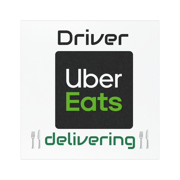 Uber Eats Decal - Etsy