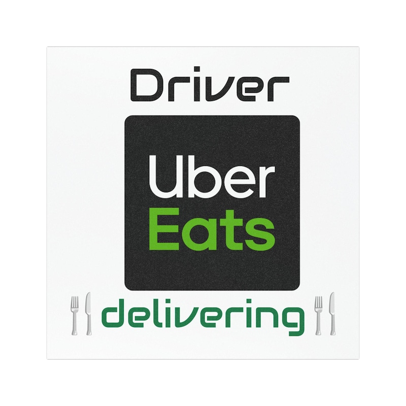 Uber Eats Decal - Etsy