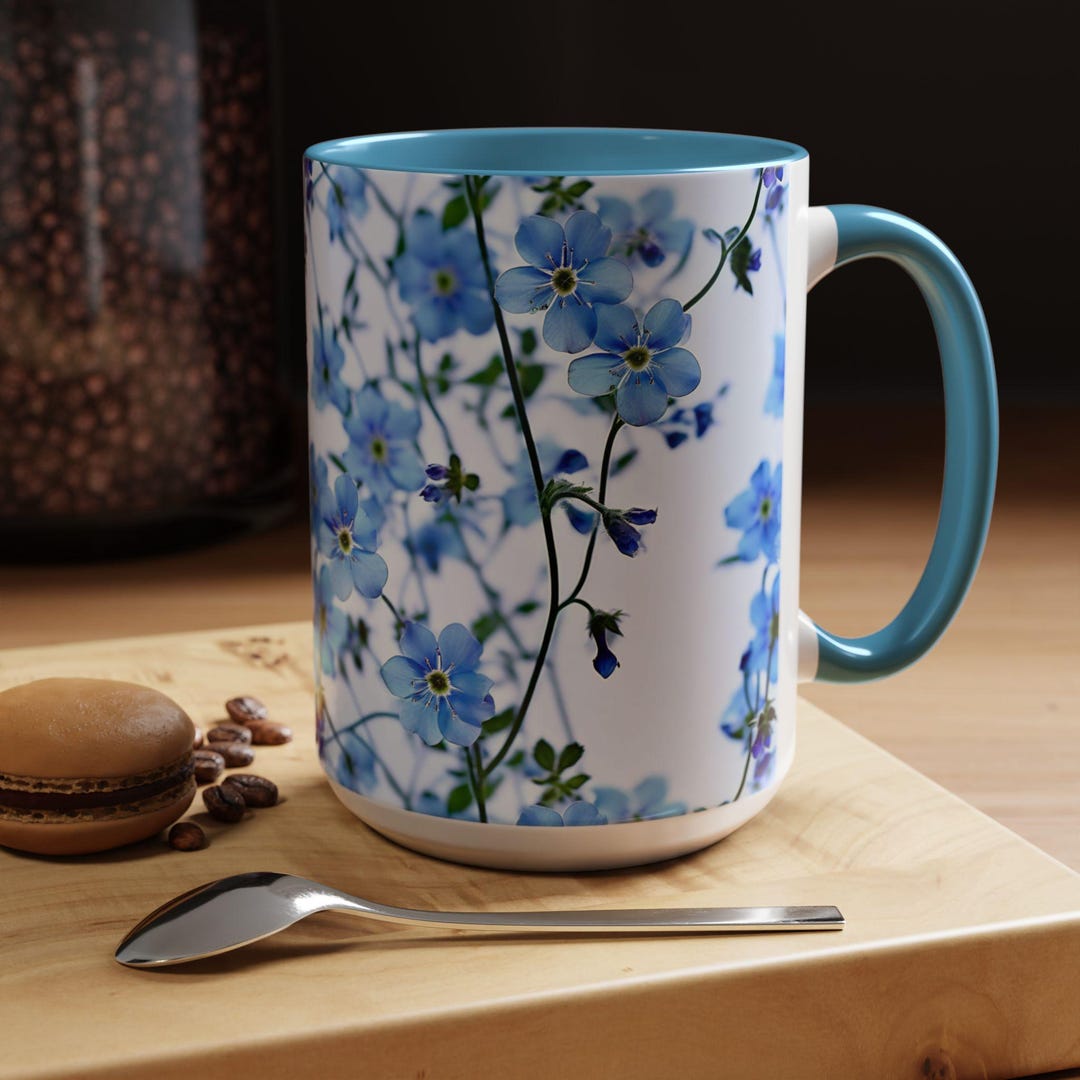 Don't Forget Me Accent Mug, Reminder Coffee Cup, Memory Mug, Gift for ...