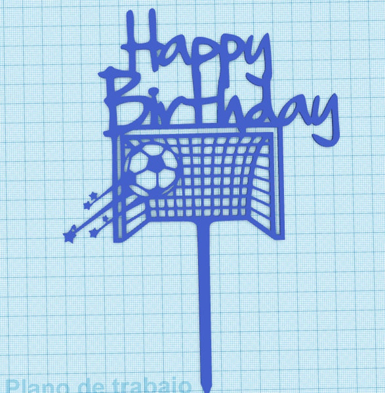 Cake Topper STL Files, 3D Print, Happy Birthday, 3D STL - Etsy