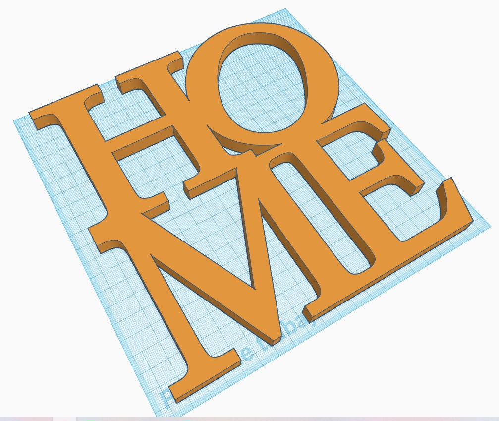 Sign STL Files, 3D Print, Home Sweet Home, 3D STL, Home 3D Files ...