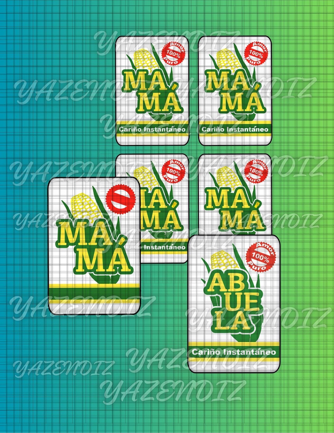 Png File,png Topper Mama Latina,happy Mother's Day,mama Maseca,simple ...