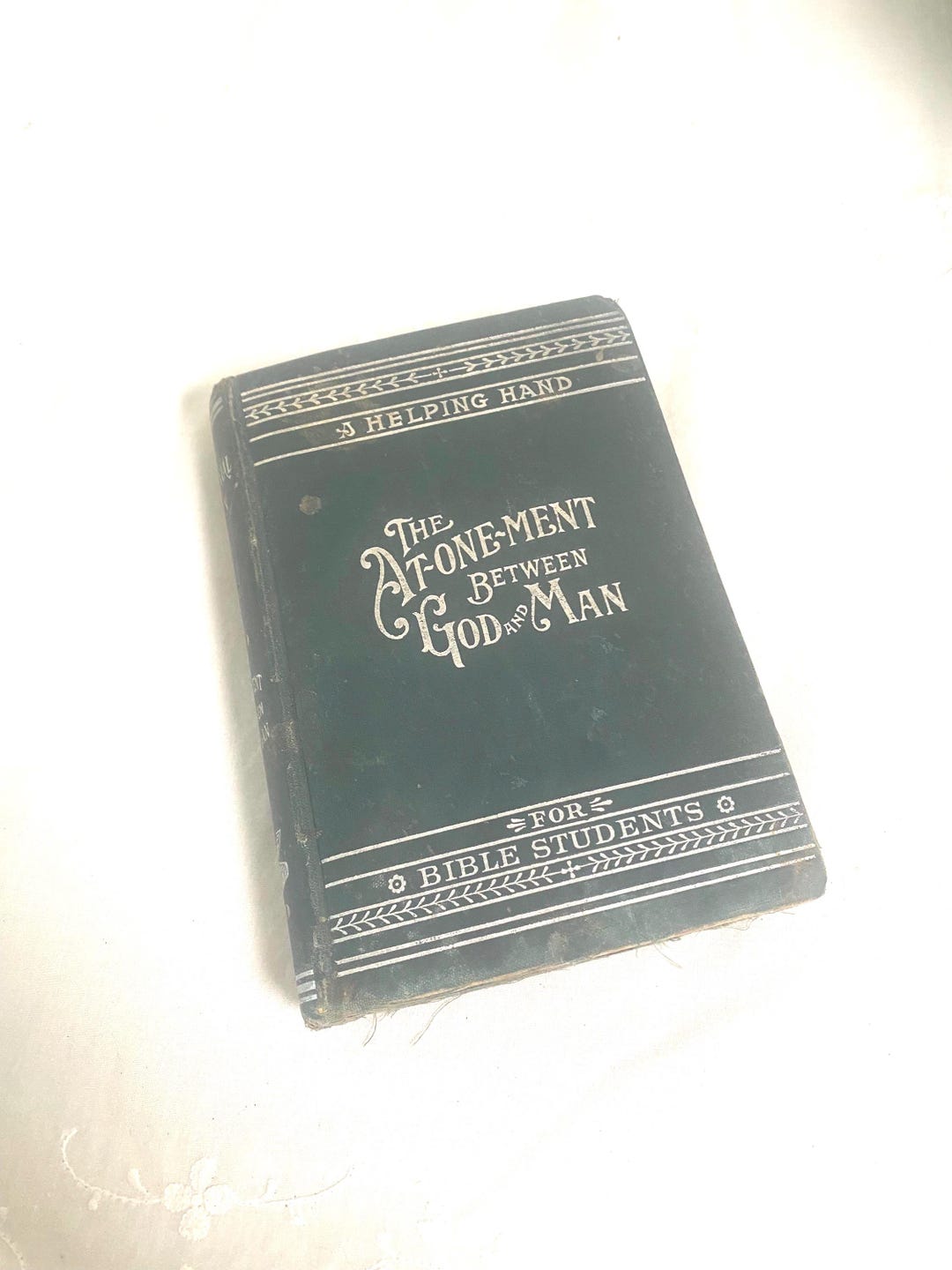 Antique Book At-one-ment Between God and Man 1899 Studies in the ...