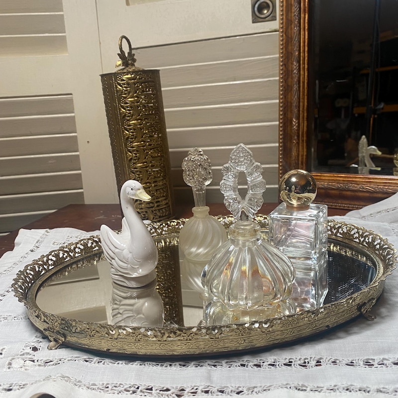 Vintage Trays for Perfume - Etsy