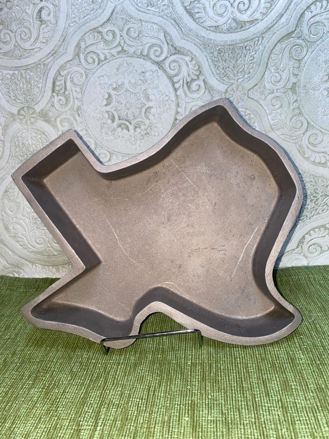 Vintage Texas Shaped Cornbread Cake Pan, the Panhandler Cast Aluminum ...