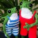 Handmade Overalls for Knitted Frog - Etsy