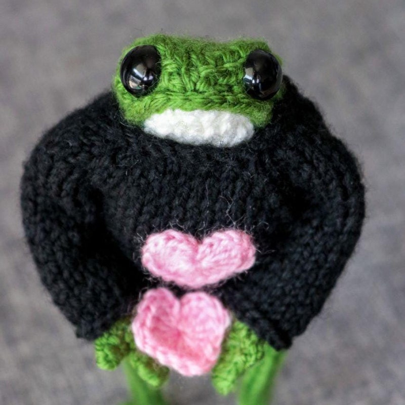 Handmade Sweaters Frogs - Etsy