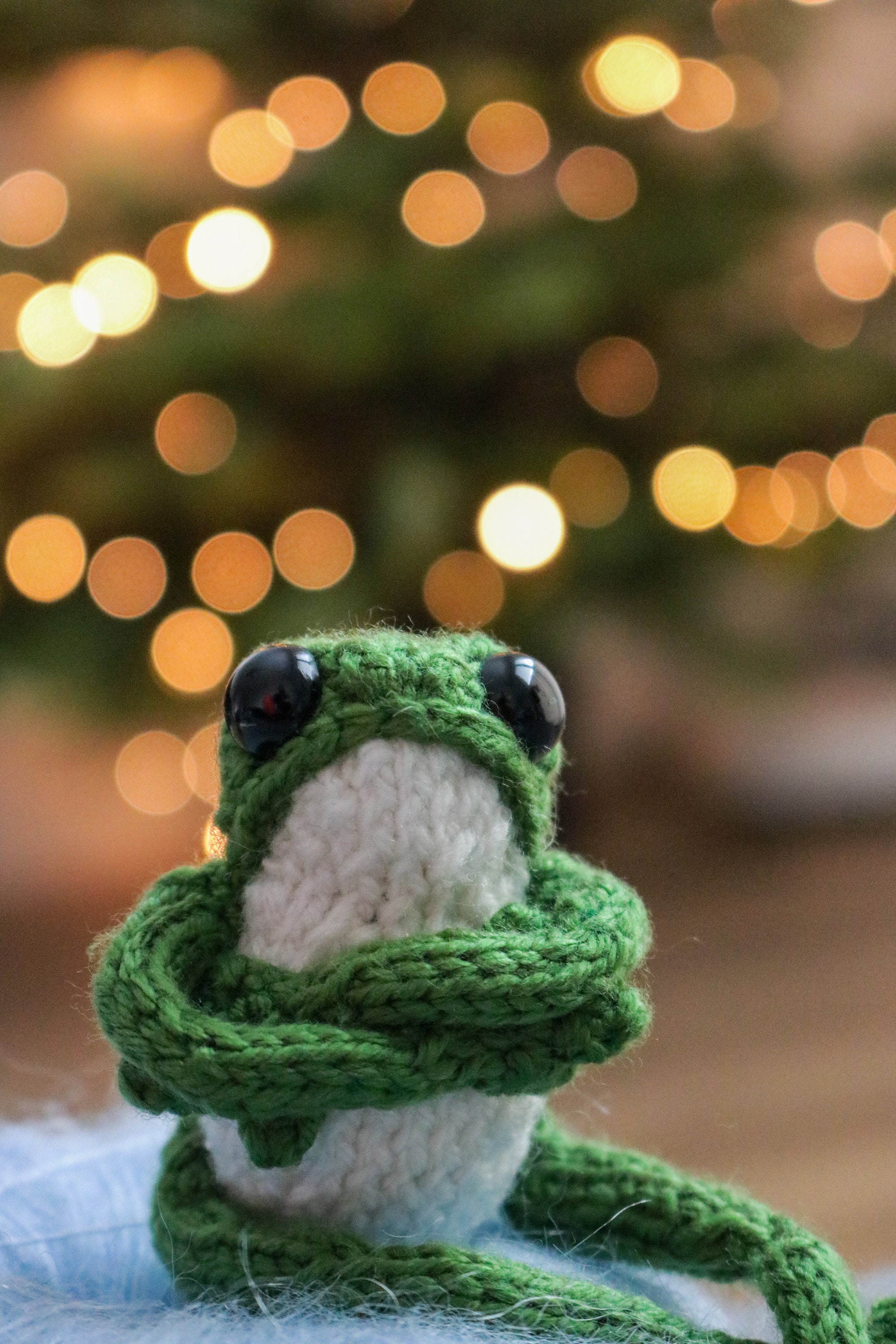 Handmade Green Knitted Frog, Can Be Customized by Request - Etsy