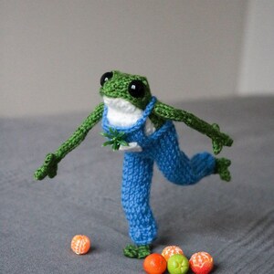 Handmade Overalls for Knitted Frog - Etsy