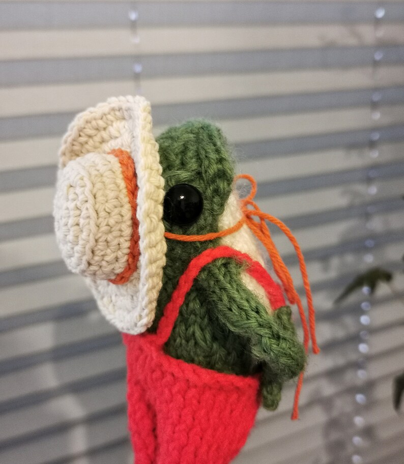 Crochet Pattern for Straw Hat - Etsy