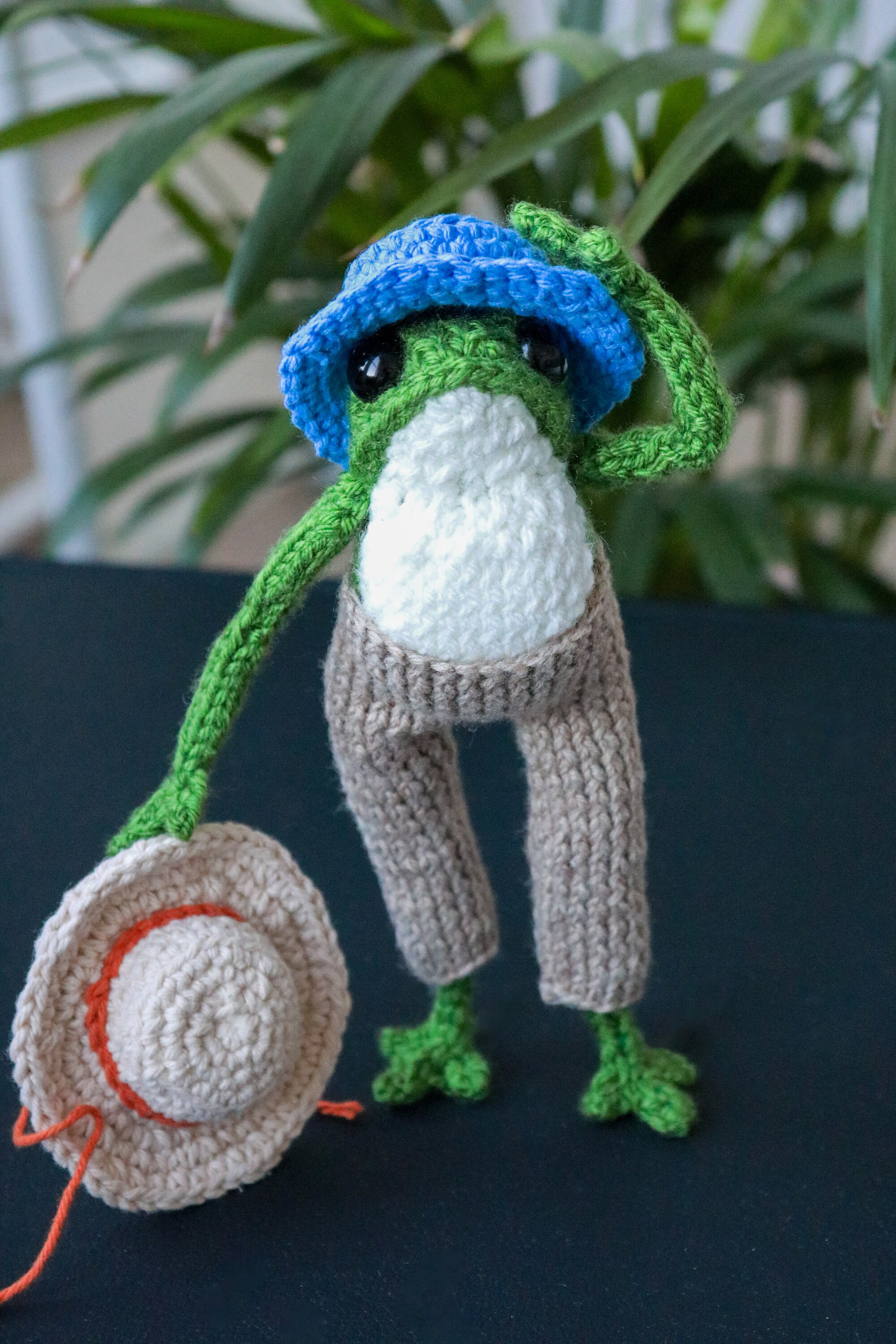 Crochet Pattern for Straw Hat - Etsy