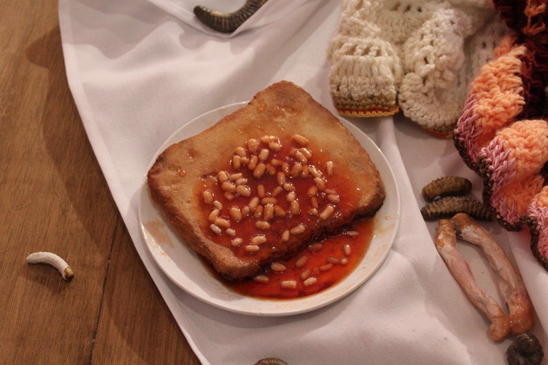 Fake Beans on Toast - Etsy