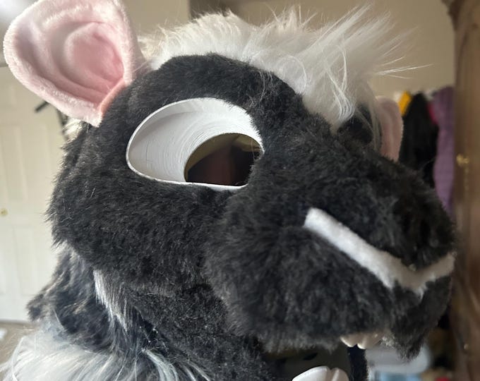 Mouse Fursuit With Floordragger Tail Can Debate Price - Etsy