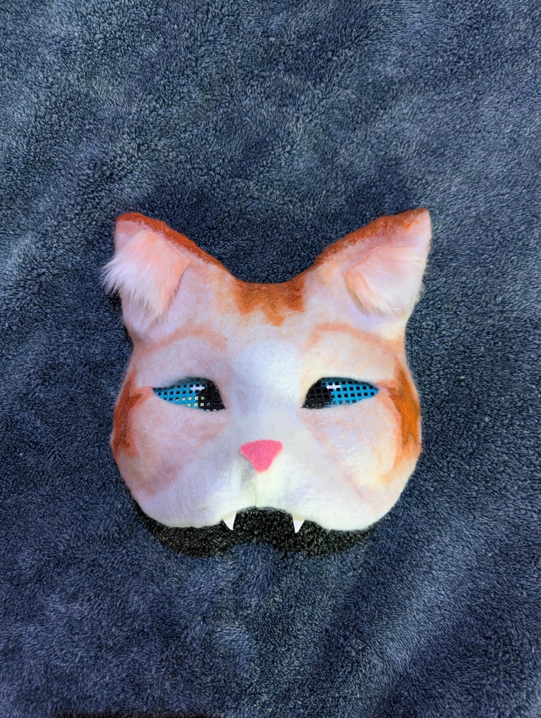 Orange Cat Therian Mask! (with Bendable Ears) - Etsy