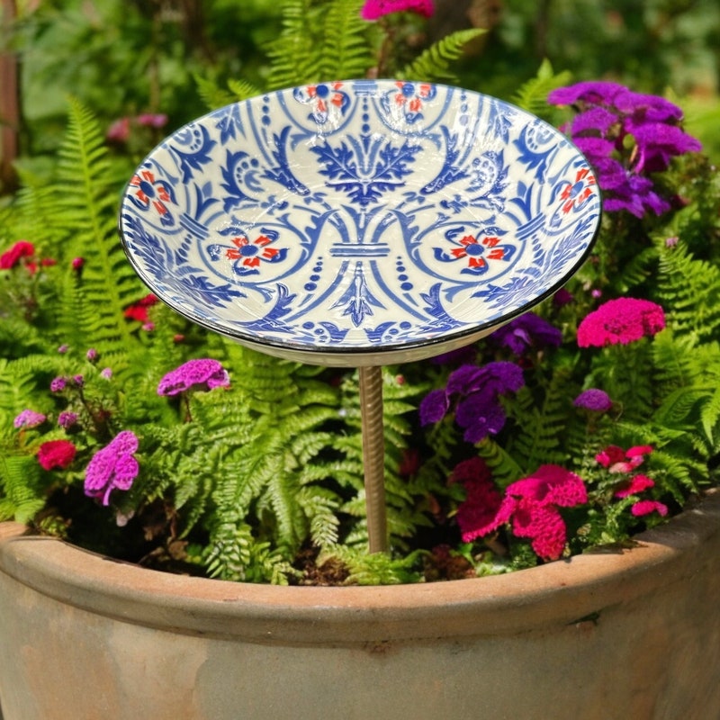 Pottery Bird Bath - Etsy