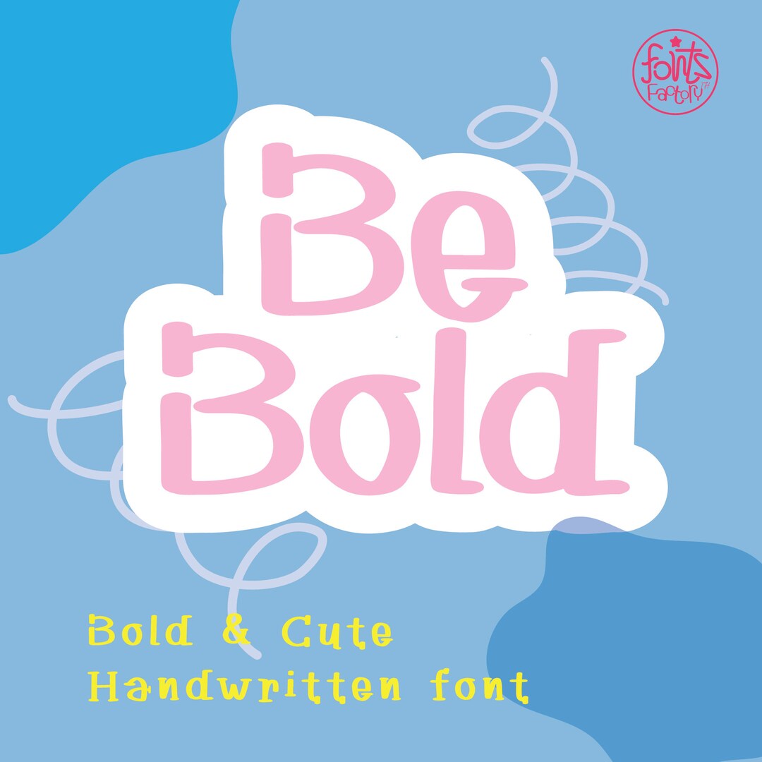 Bebold Handwritten Font | Cute Teacher Font (OTF, TTF) - Etsy