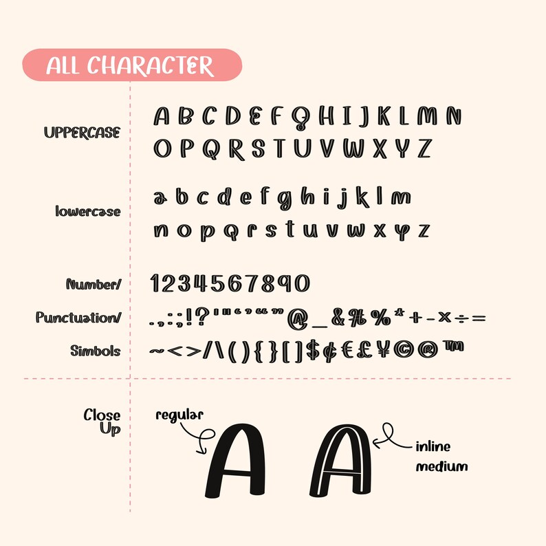 Omakase Font - Cute Handwritten, Clean Font, Cute Handwriting, Digital ...