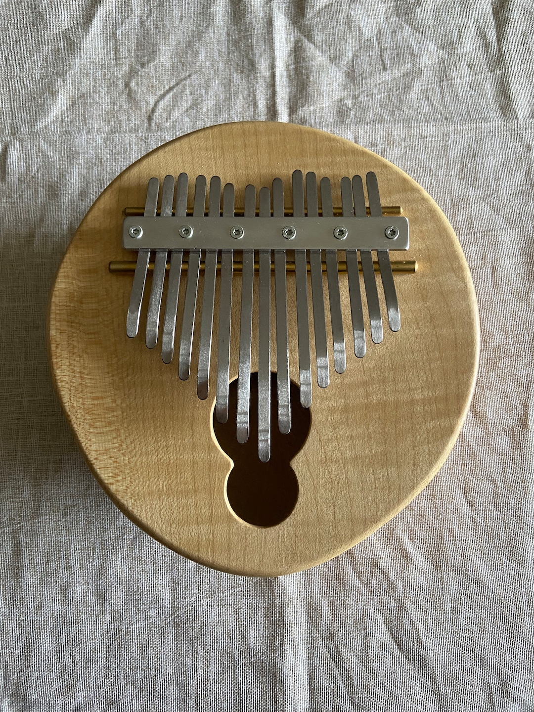 Kalimba in Pumpkin A Minor Pentatonic - Etsy Australia