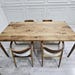 Handcrafted Solid Maple Dining Table Modern Wooden Furniture, Durable ...