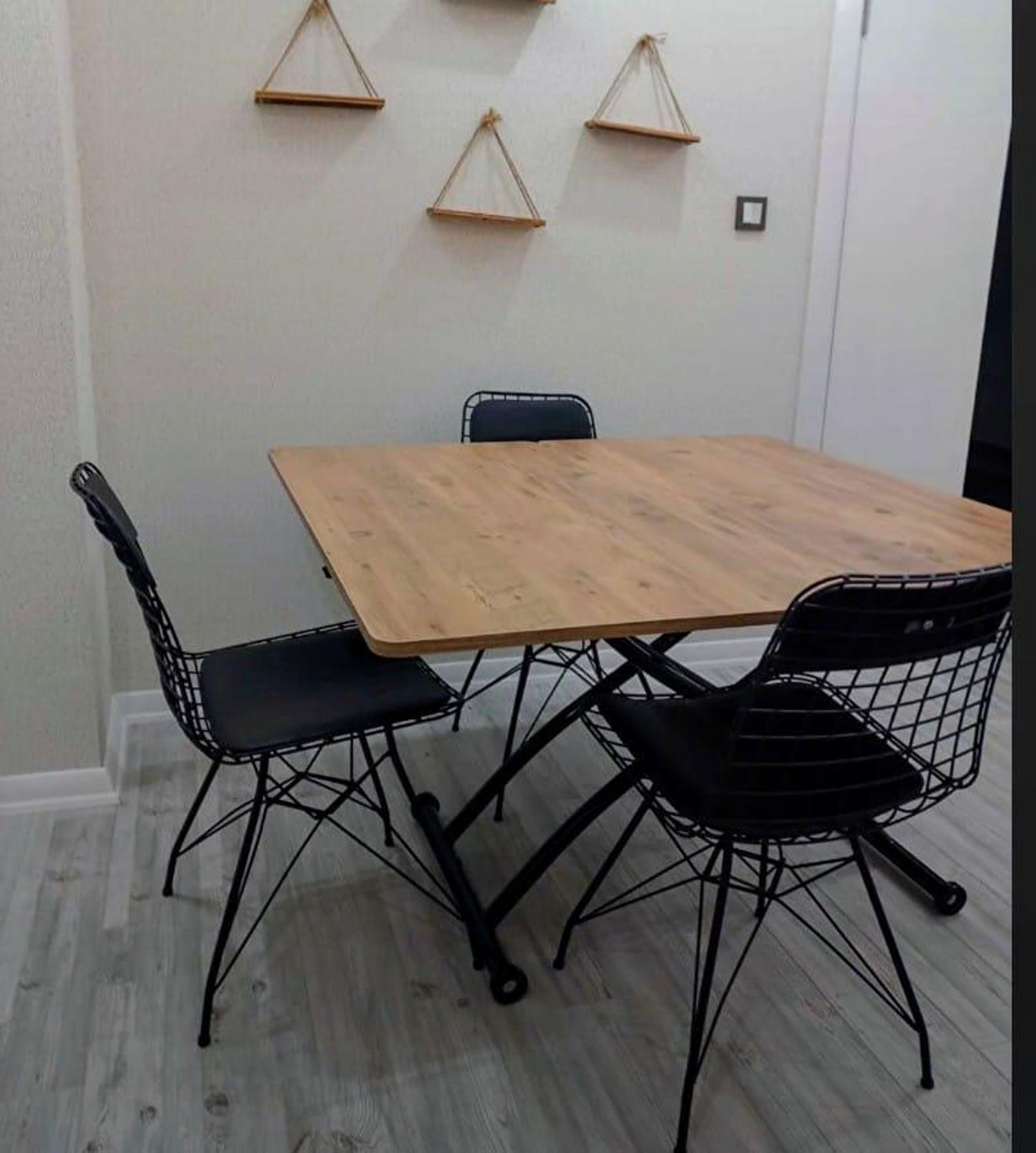 Adjustable Height Folding Table: Multifunctional Desk for Small Spaces ...