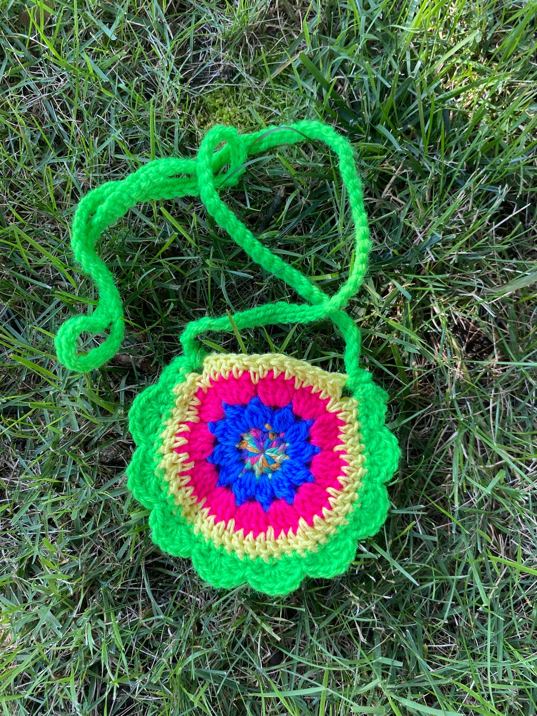Mini Purse, Toddler Purse, Little Girl Purse, Crochet Purse, Handmade ...