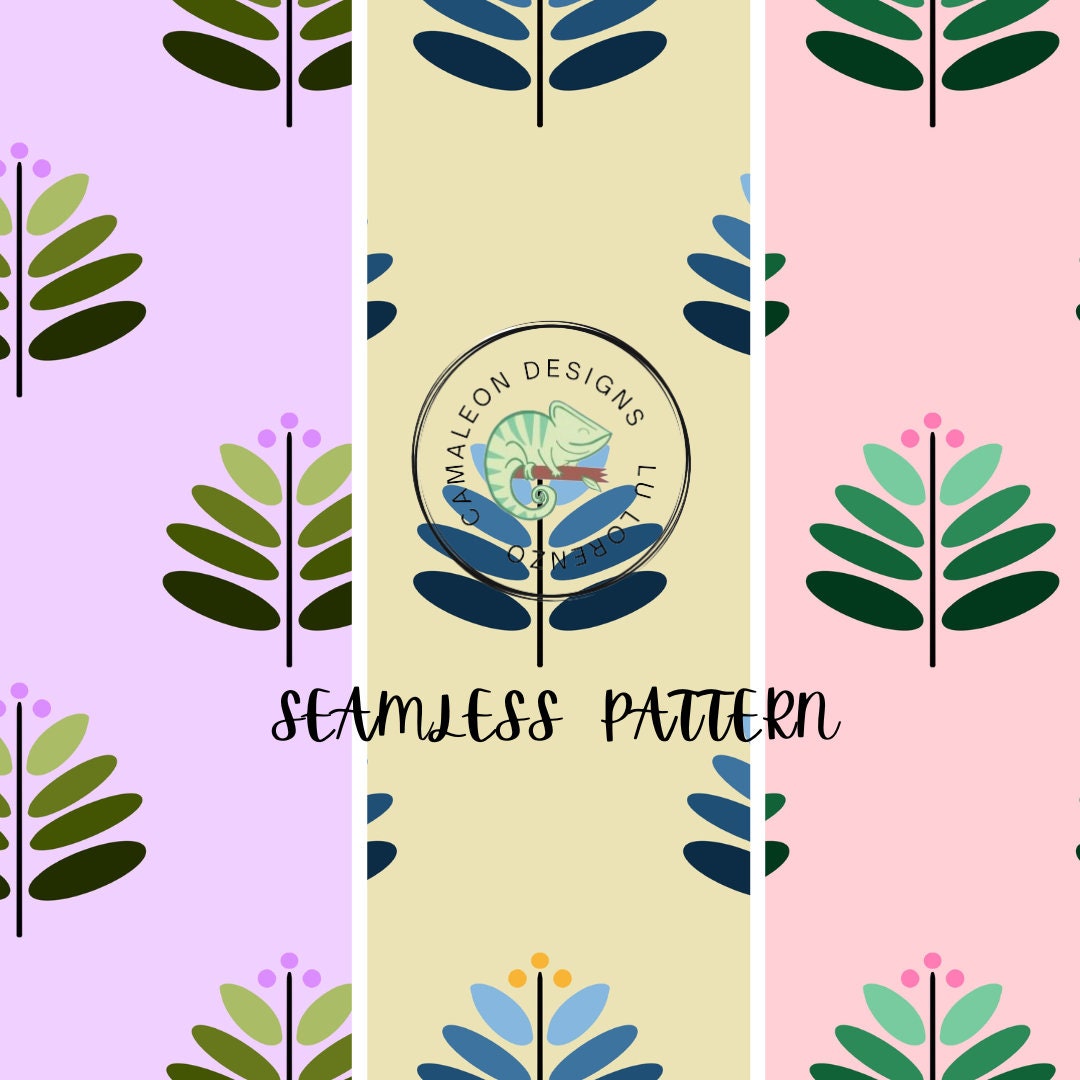 RAINBOW of LITTLE LEAVES Seamless Pattern, Foliage Jpg,colorful Leaves ...