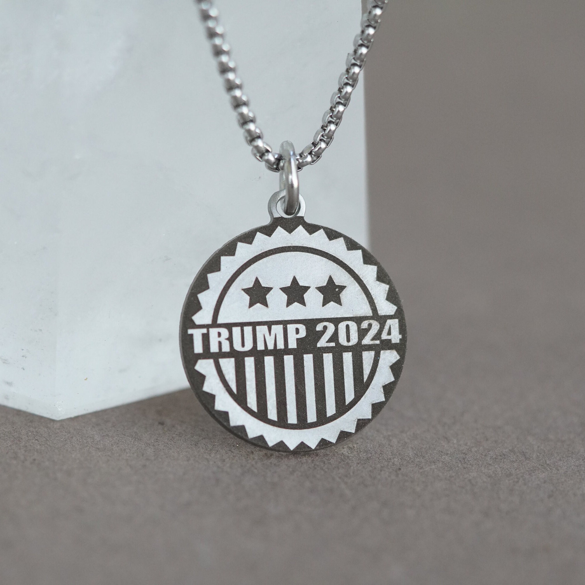 Trump Necklace the 47 President Design Maga 45 47 MAGA Made of ...