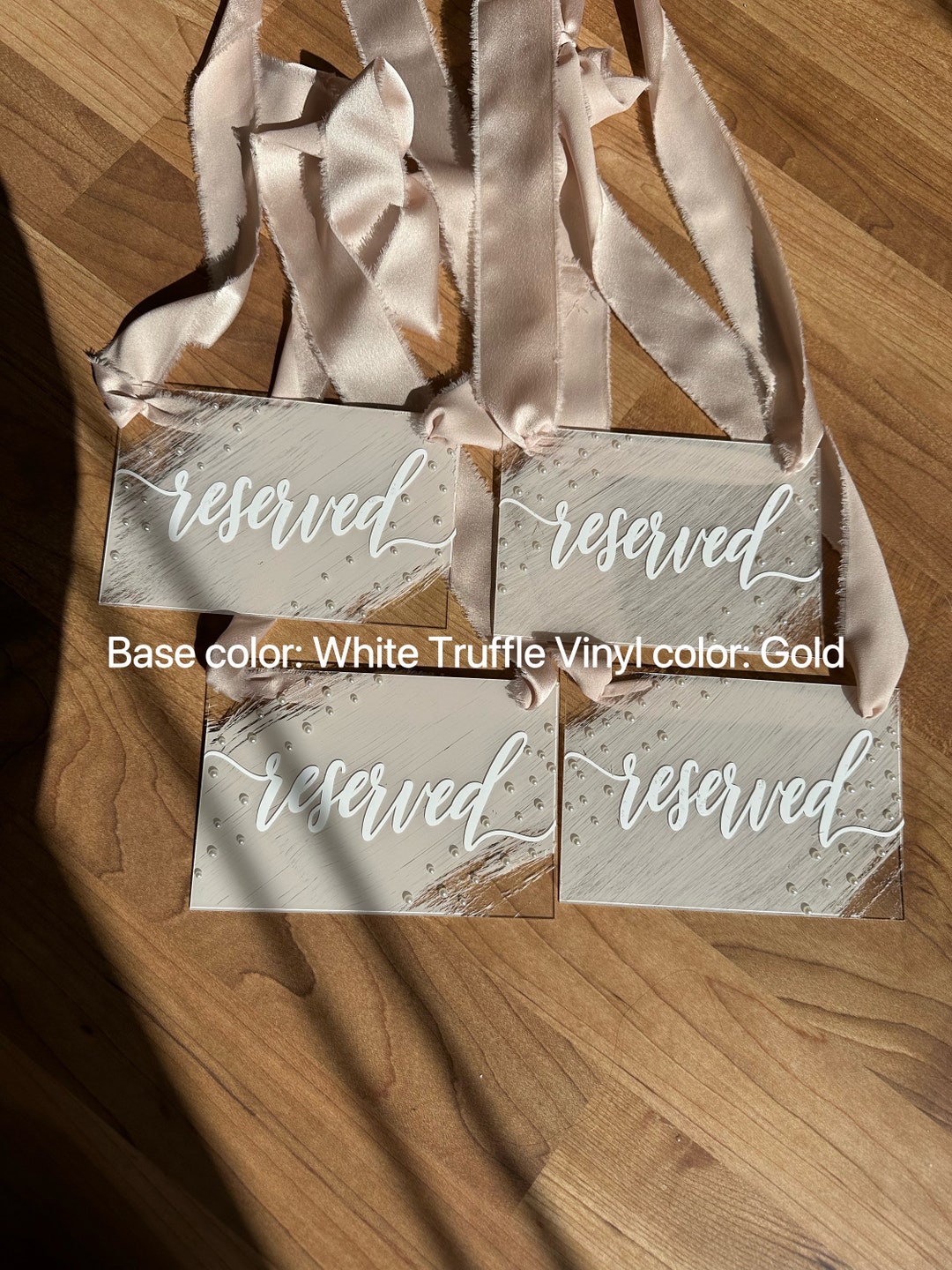 Reserved Signs - Etsy