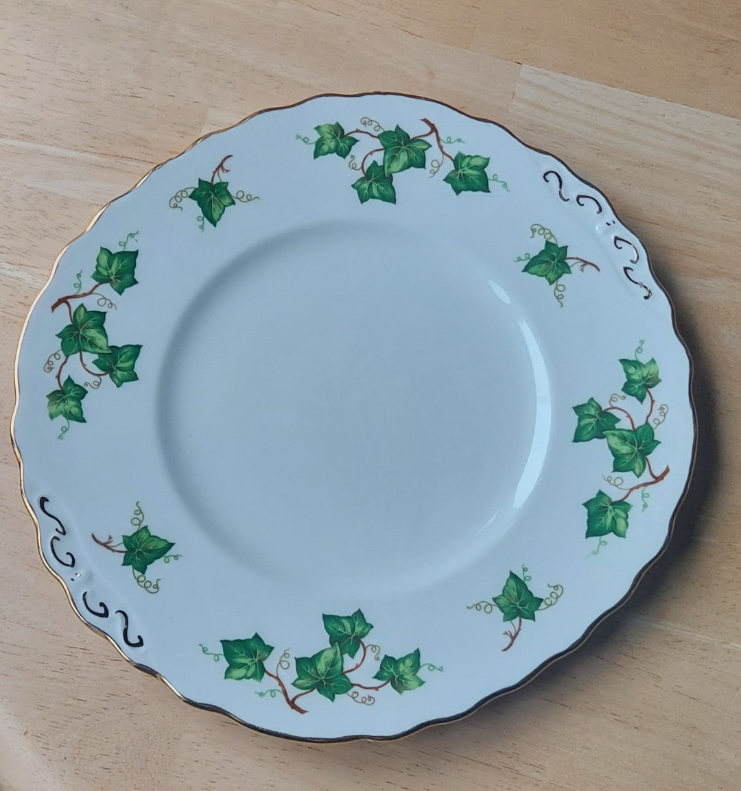 Colclough Ivy Leaf Bone China Plate - Etsy