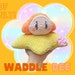 Waddle Dee on a Star Crochet Plushie PATTERN - Etsy