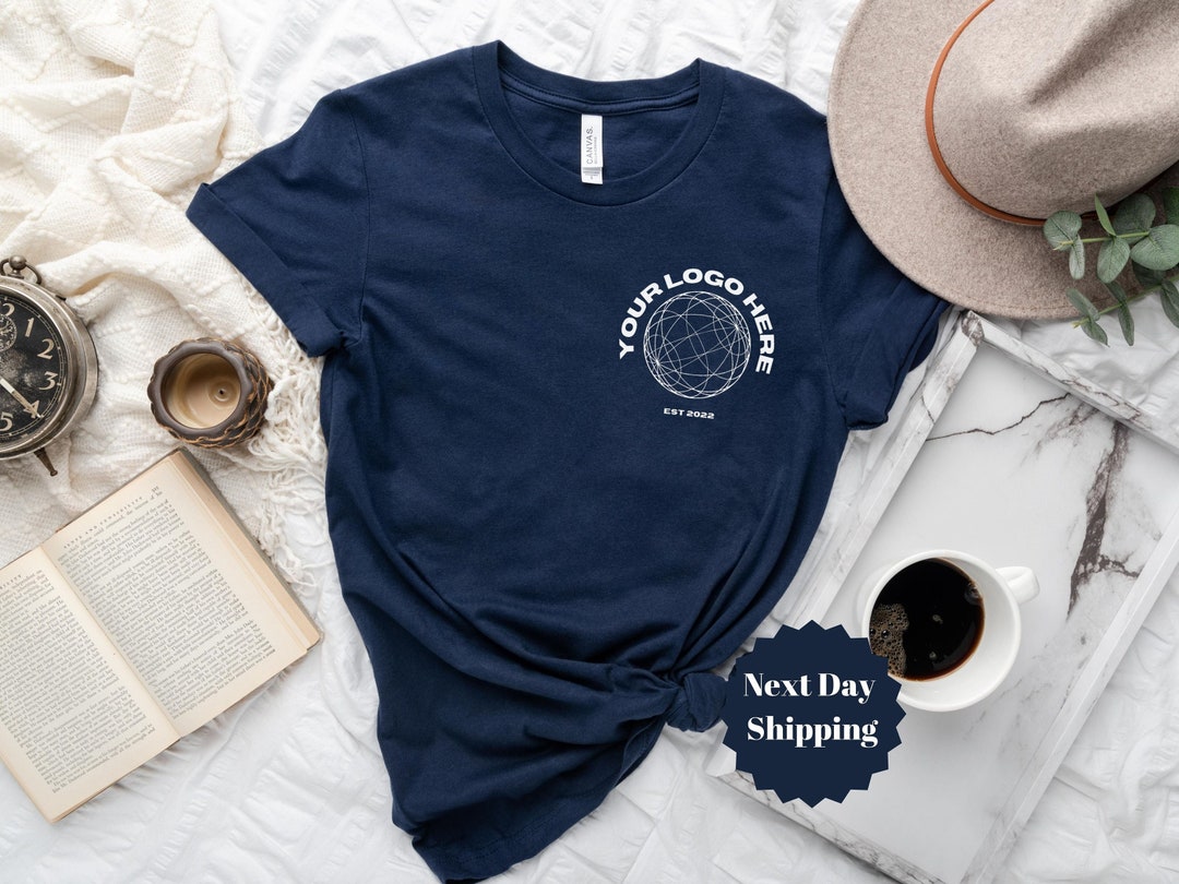 Custom Logo Design Shirt, Company Logo Merch, Team Shirt, Personalized ...