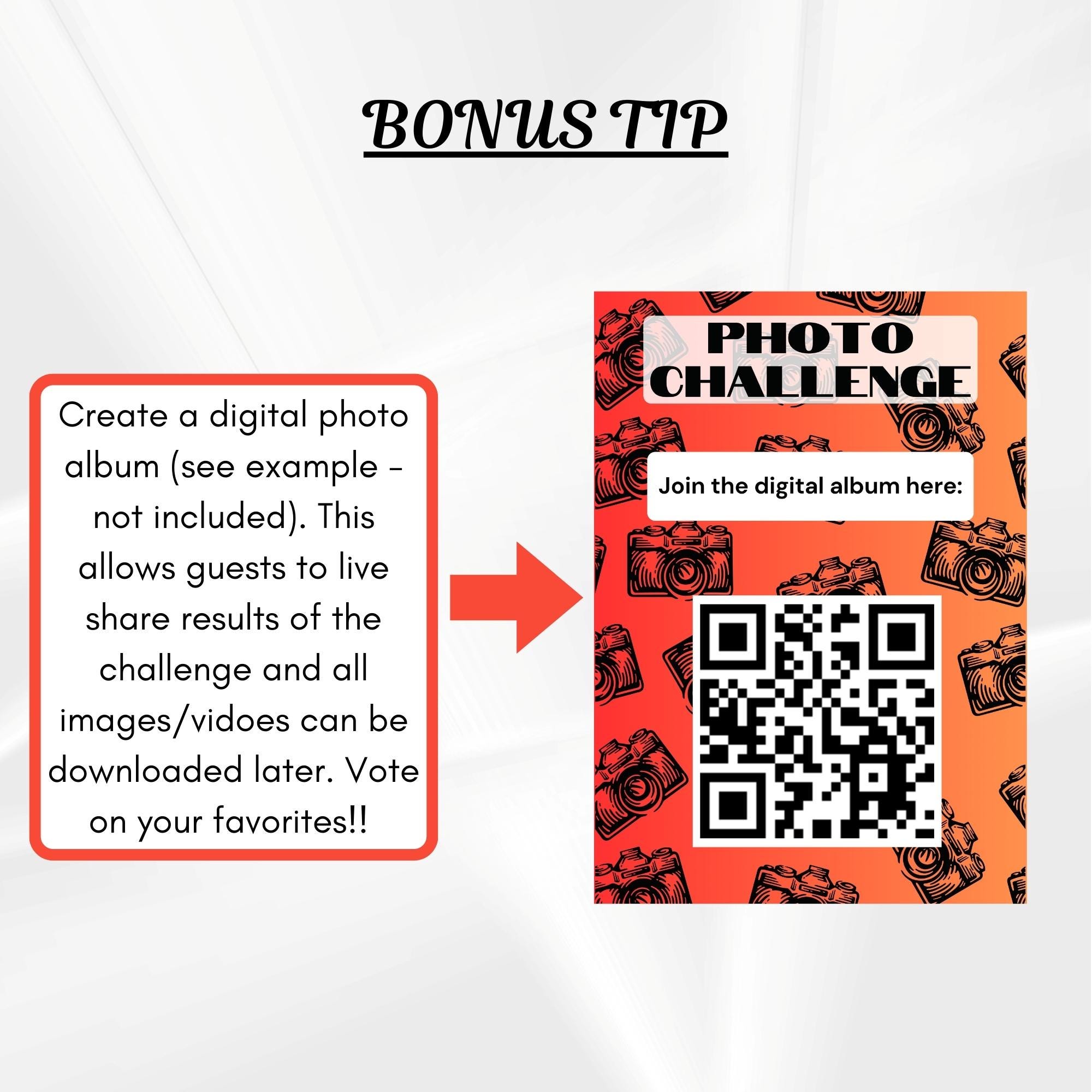 Adult Birthday Party Game Photo Challenge Scavenger Hunt, Adult Fun ...