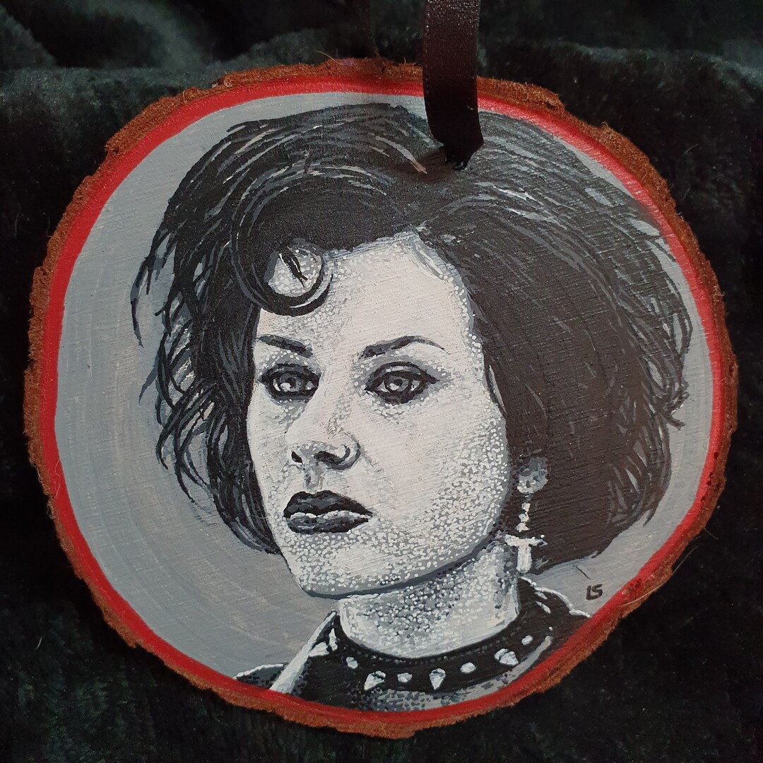 Nancy Downs Painting, Goth, Witch, Witchcraft, Miniature Portrait ...