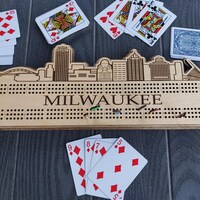 Sport Team Cribbage Board - Etsy