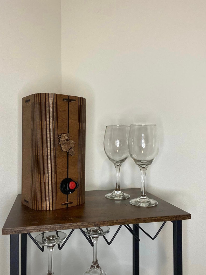 Wine Dispenser 3 Liter Boxed Wine. Wine Holder for Entertaining ...