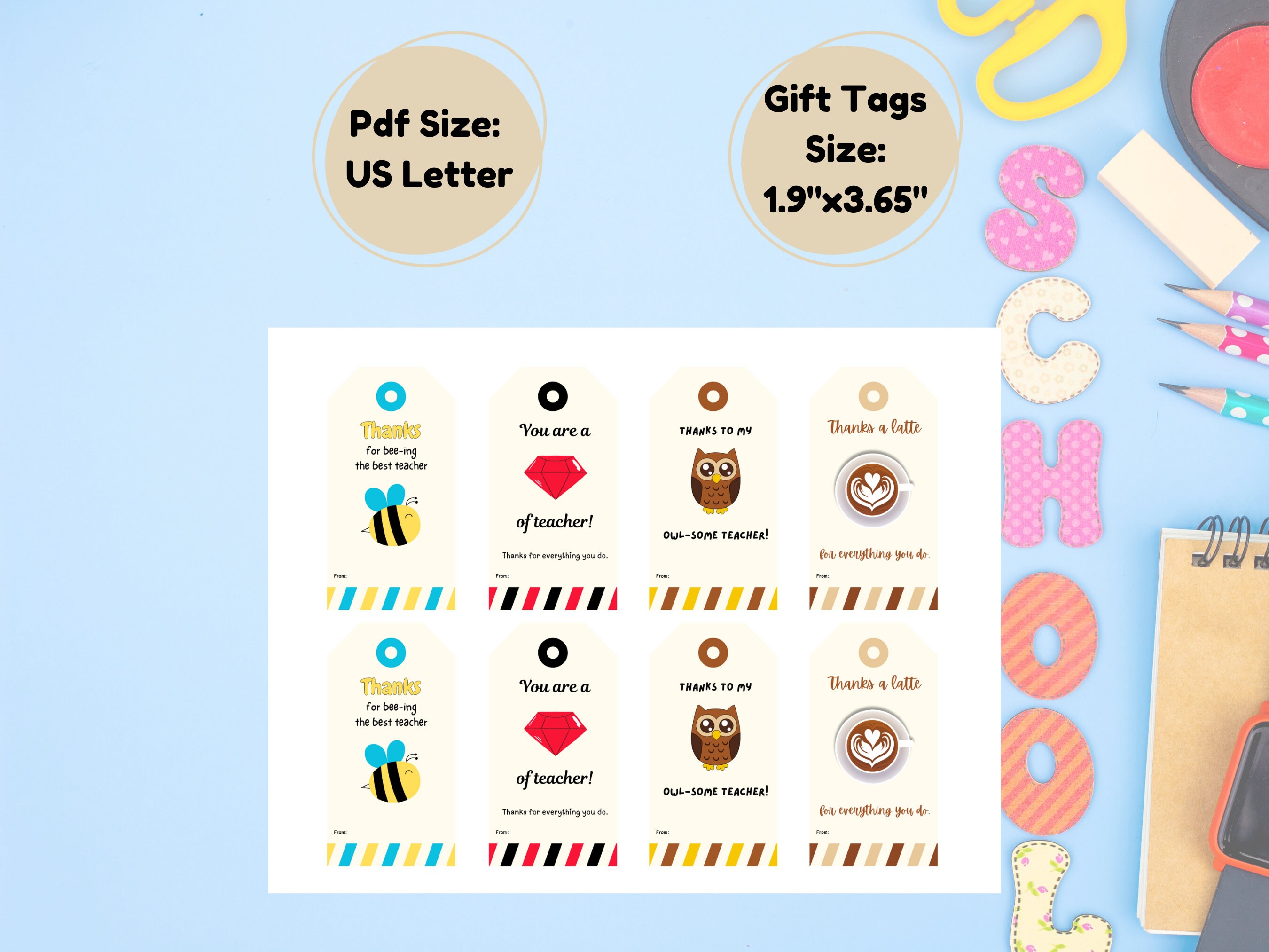 Bundle Teacher Appreciation, Teacher Appreciation Week, Teacher ...